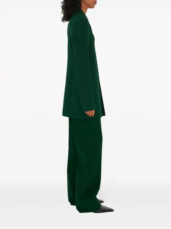 Burberry Single-breasted Wool Coat
