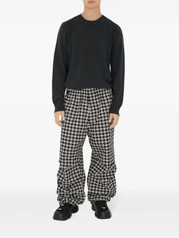 Burberry Equestrian Knight Cashmere Jumper - Black