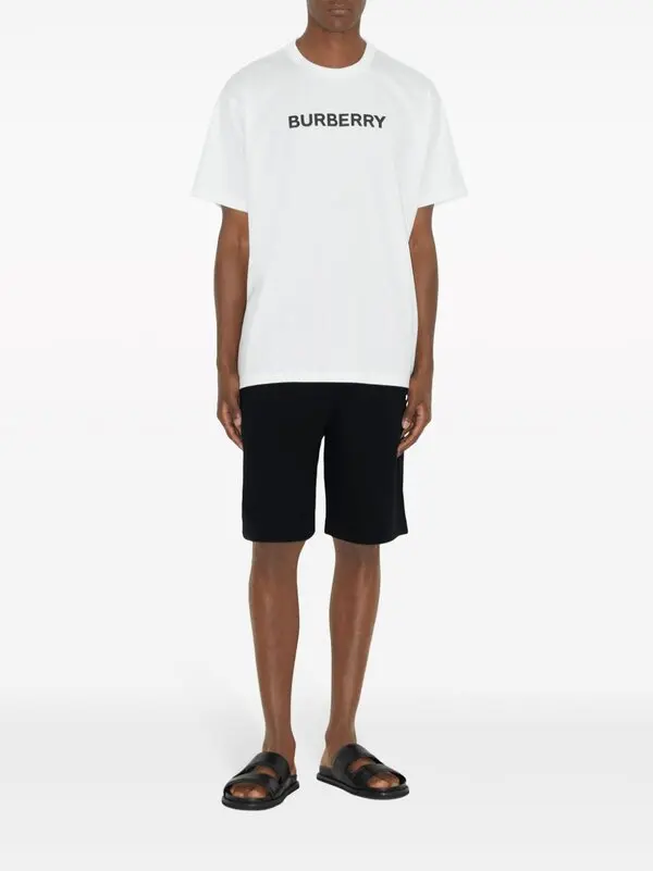Burberry Logo-print Cotton T-shirt - White
