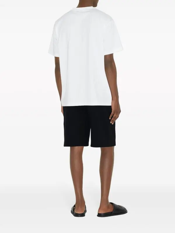 Burberry Logo-print Cotton T-shirt - White