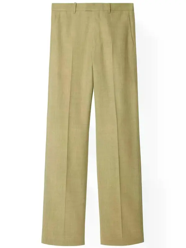 Burberry Straight-leg Wool Trousers
