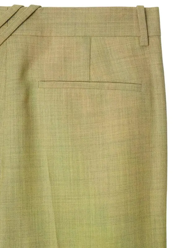 Burberry Straight-leg Wool Trousers
