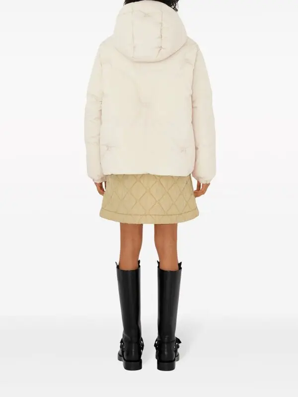 Burberry Diamond-quilted Miniskirt - Neutrals