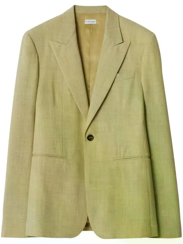 Burberry Tailored Wool Blazer