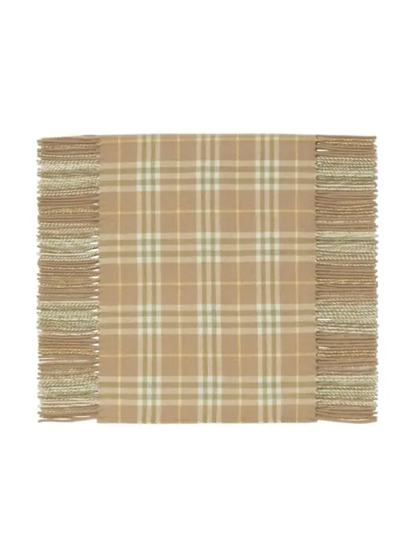 Burberry Vintage Check Cashmere Scarf - Neutrals