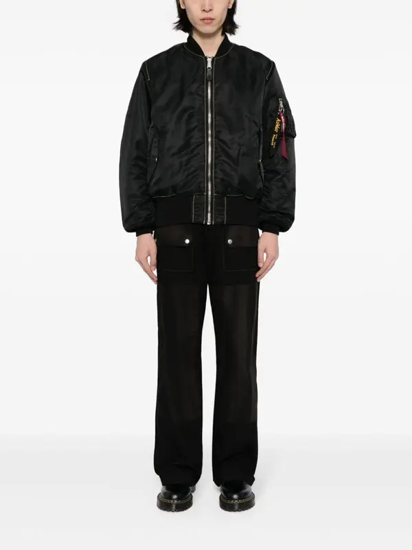 Dr. Martens X Alpha Industries Ma-1 Bomber Jacket In Black - 60