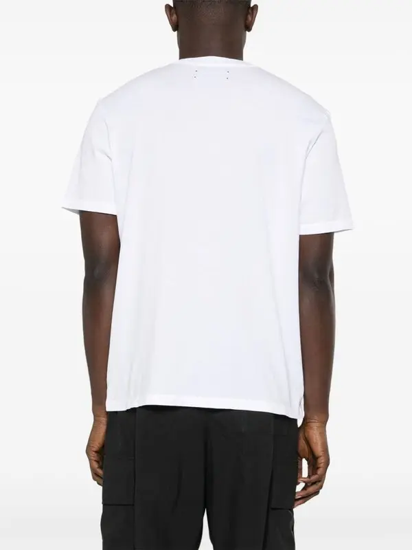 Amiri Dragon-print Cotton T-shirt - White