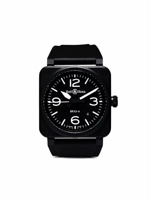 BELL & ROSS Br03 41mm Watch - Black