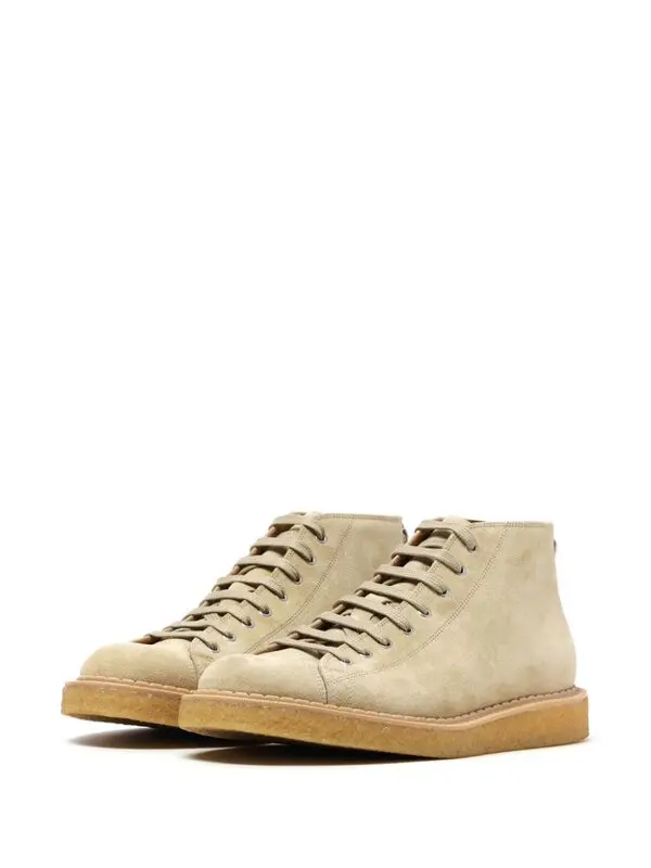 GEORGE COX Monkey Lace-up Suede Boots