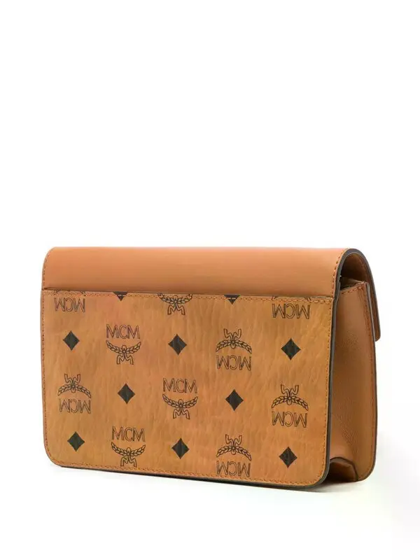 Mcm Mini Diamond Visetos Print Shoulder Bag