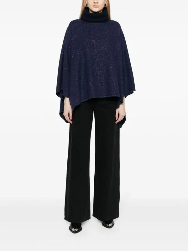 Cinzia Rocca Roll-neck Cape