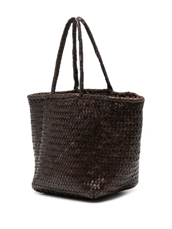 Dragon Diffusion Small Grace Basket Tote Bag - Brown