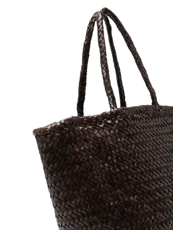 Dragon Diffusion Small Grace Basket Tote Bag - Brown
