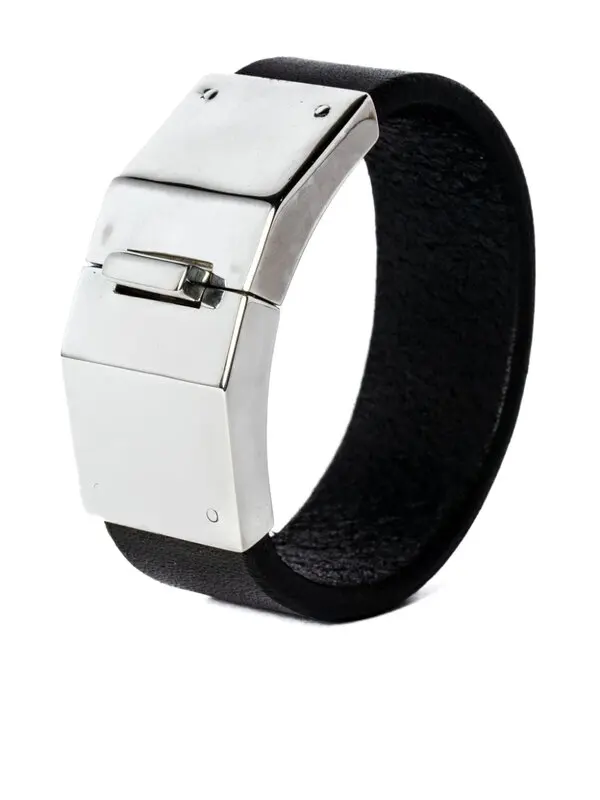 PARTS OF FOUR Box Lock Leather Bracelet