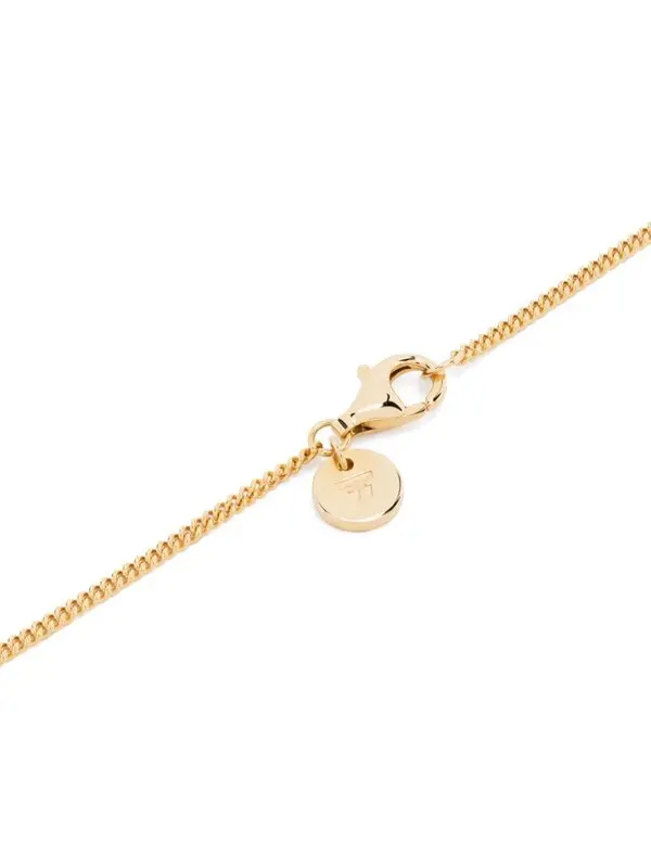Tom Wood Mini Cushion Pendant Necklace - Gold