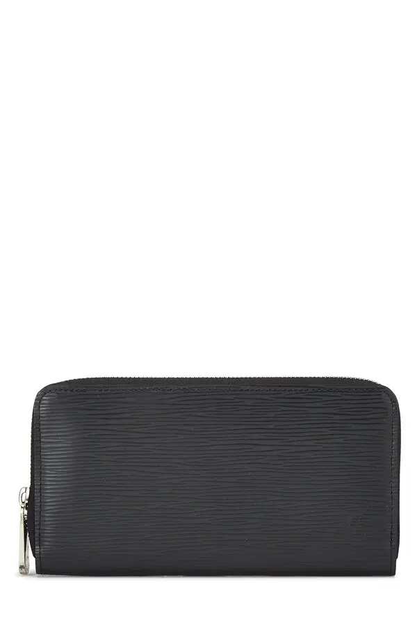 LOUIS VUITTON Epi Zippy Wallet - Black