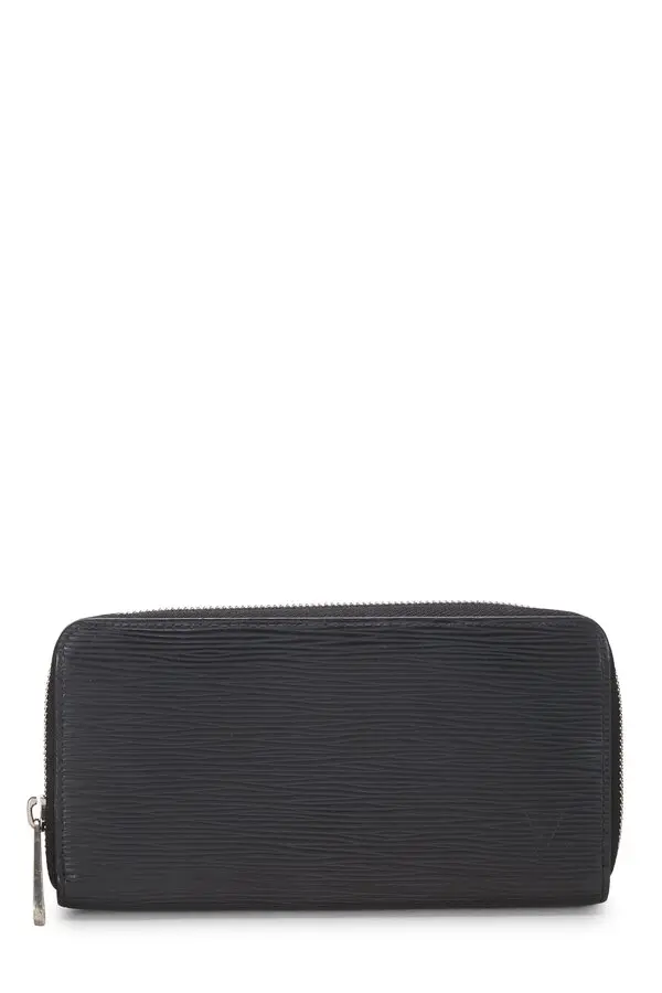 LOUIS VUITTON Epi Zippy Wallet - Black