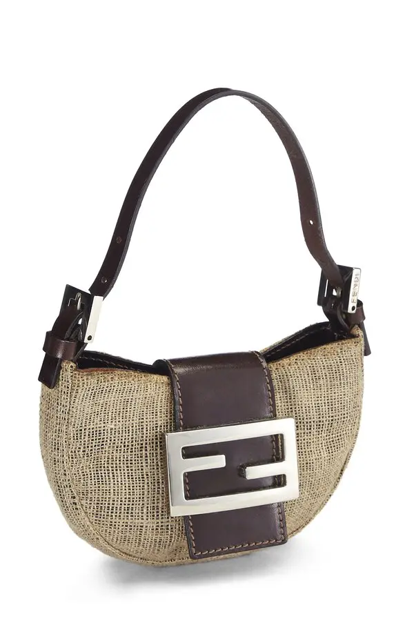 Fendi Canvas Croissant Mini