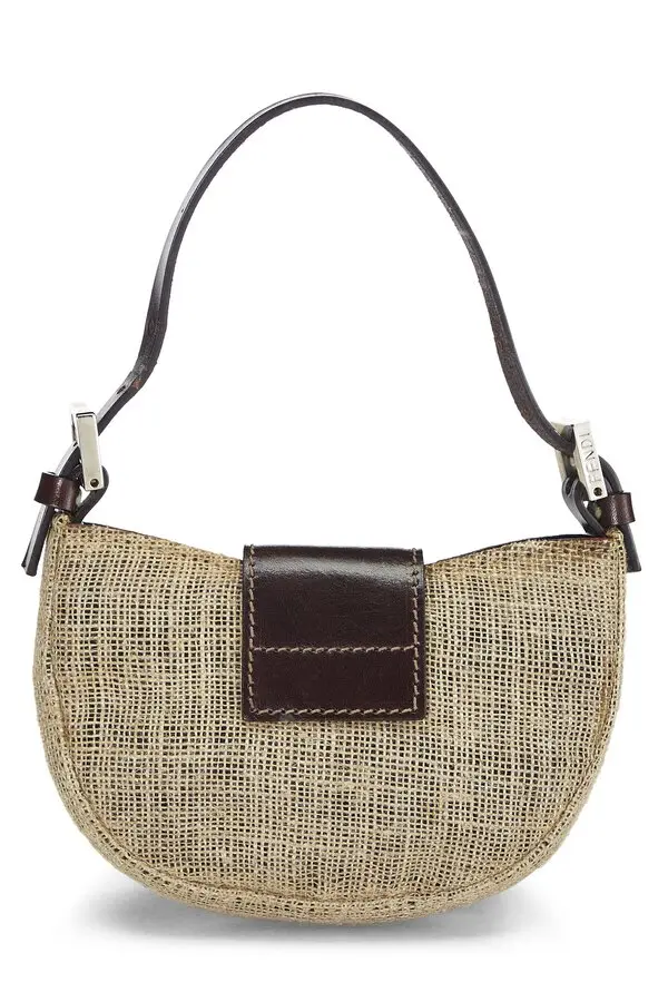 Fendi Canvas Croissant Mini