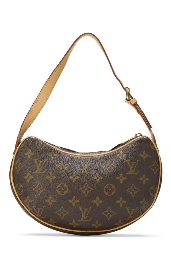 LOUIS VUITTON Monogram Canvas Croissant