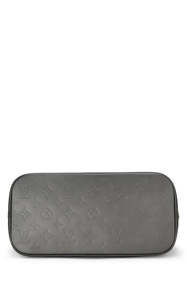 LOUIS VUITTON Monogram Vernis Mat Stockton Tote - Grey