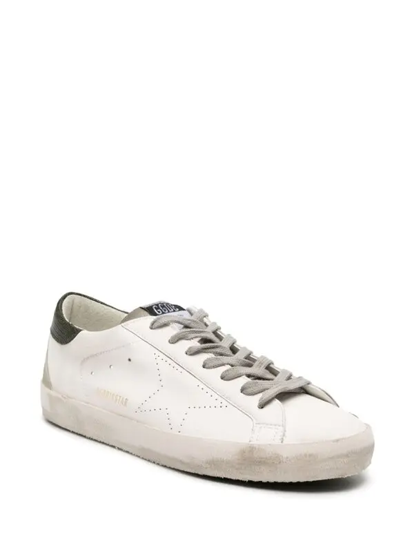 GOLDEN GOOSE Super-star Leather Sneakers - White