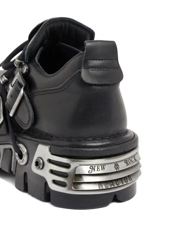 Rabanne Leather Derby Shoes