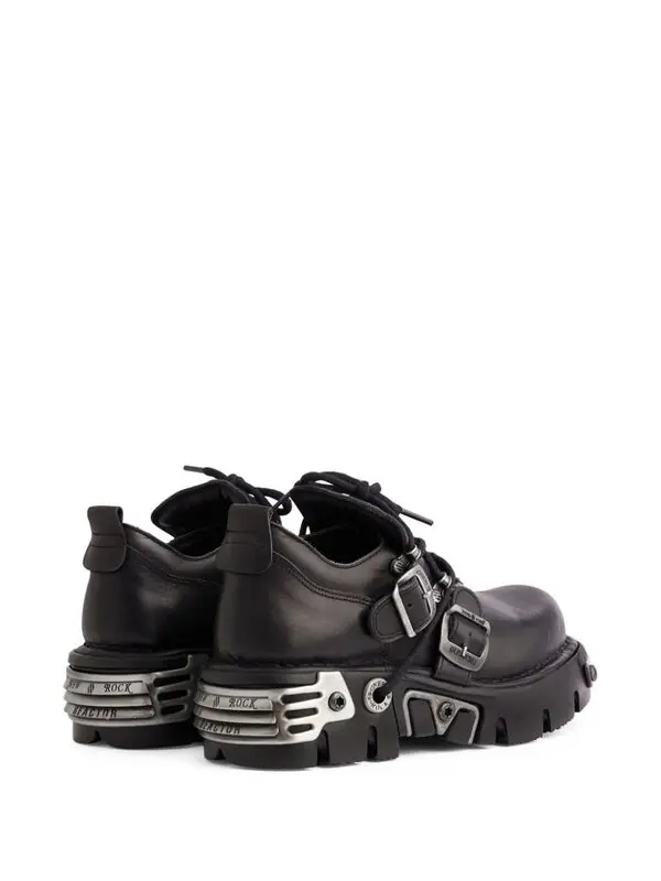 Rabanne Leather Derby Shoes