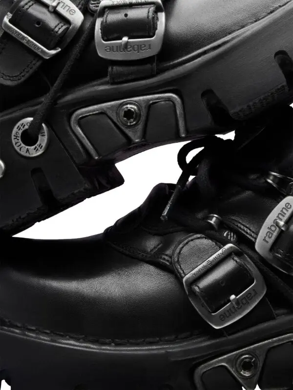 Rabanne Leather Derby Shoes