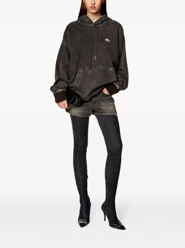 DIESEL® De-yuba Denim Shorts - Black