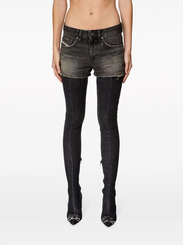 DIESEL® De-yuba Denim Shorts - Black