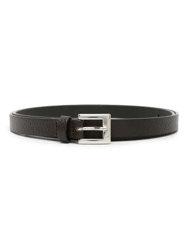 P.a.r.o.s.h Pebbled Leather Belt