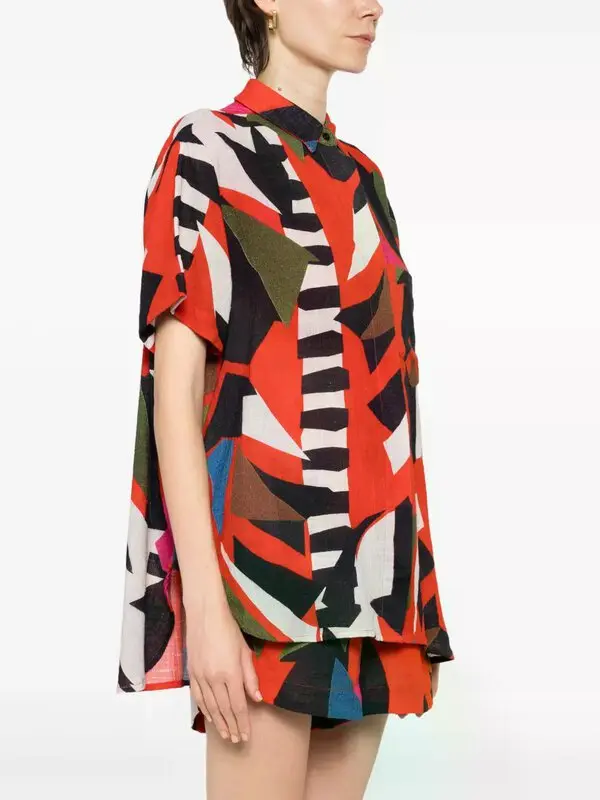 OSKLEN Abacaxi Abstract-print Shirt