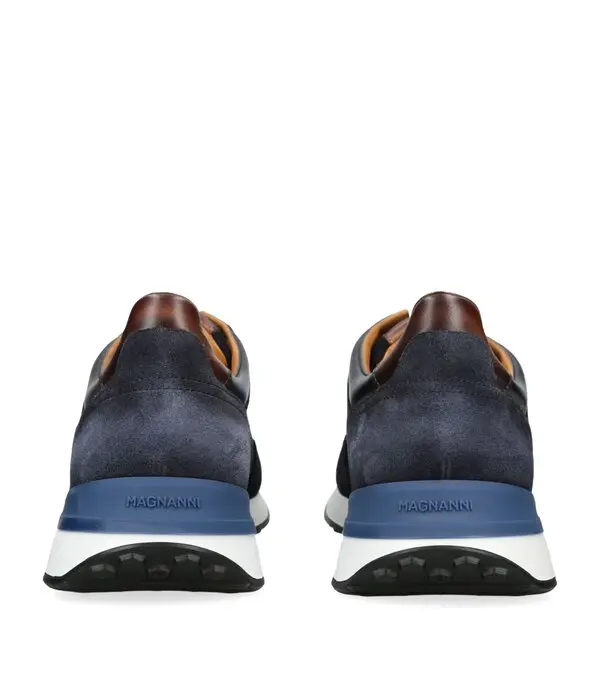 Magnanni Xl Grafton 3 Runner Sneakers - Navy