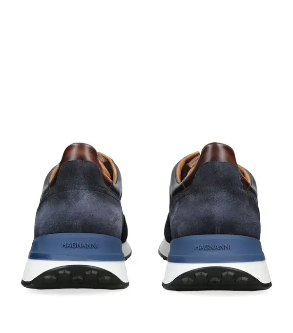 Magnanni Xl Grafton 3 Runner Sneakers - Navy