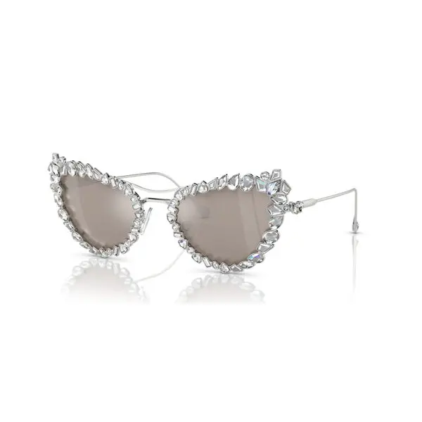 SWAROVSKI 2-in-1 Clip-on Sunglasses - White