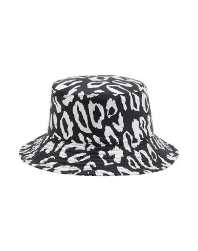 8 BY YOOX Double Face Animalier Bucket Hat - Black