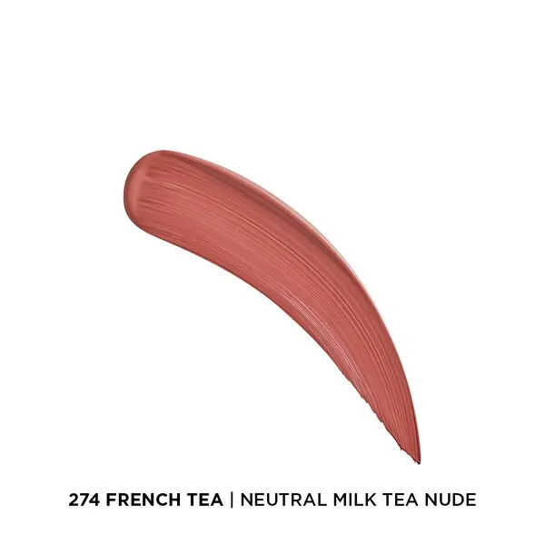 LANCOME L’absolu Rouge Drama Ink Semi-matte Liquid Lipstick - 274 French Tea