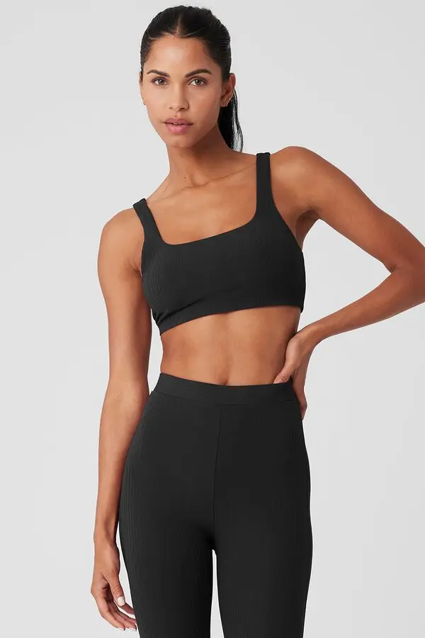 Alo Yoga Run It Back Bra - Black