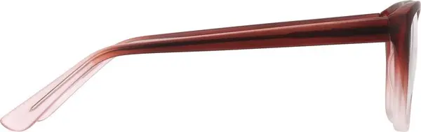 Zenni Full Rim Rectangle Frame - Raspberry