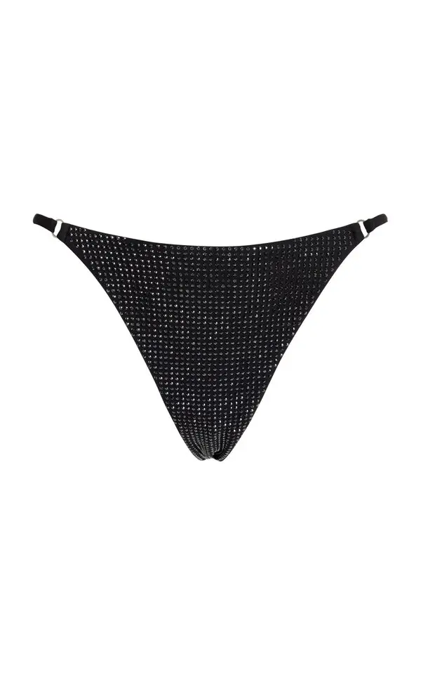 Simkhai May Studded Bikini Bottom - Black