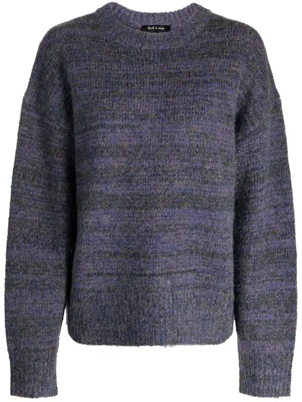 TOUT A COUP Stripe-print Jumper