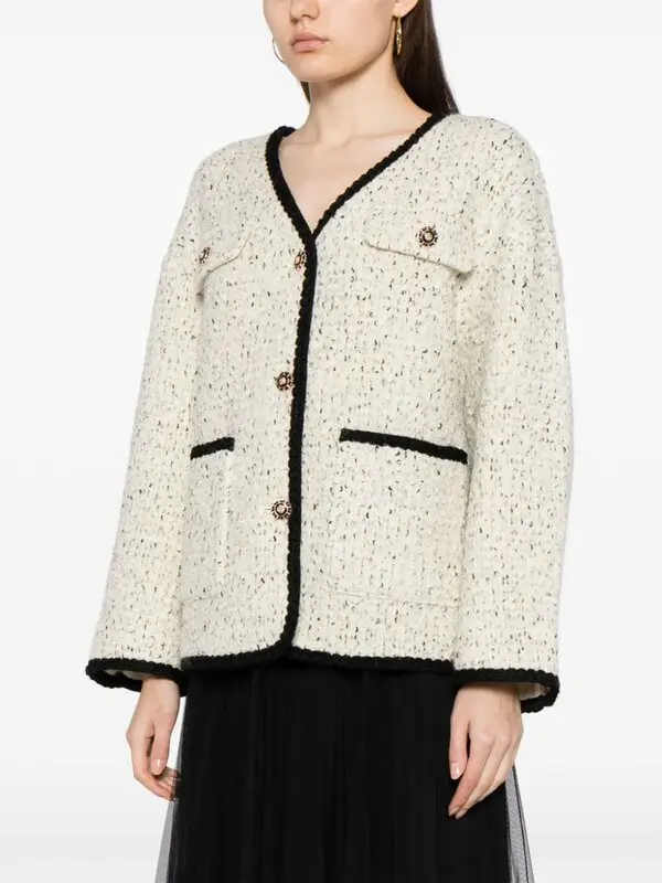 TOUT A COUP Wool Tweed Jacket