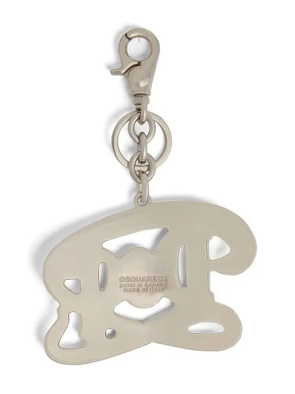 Dsquared2 Logo-plaque Keyring