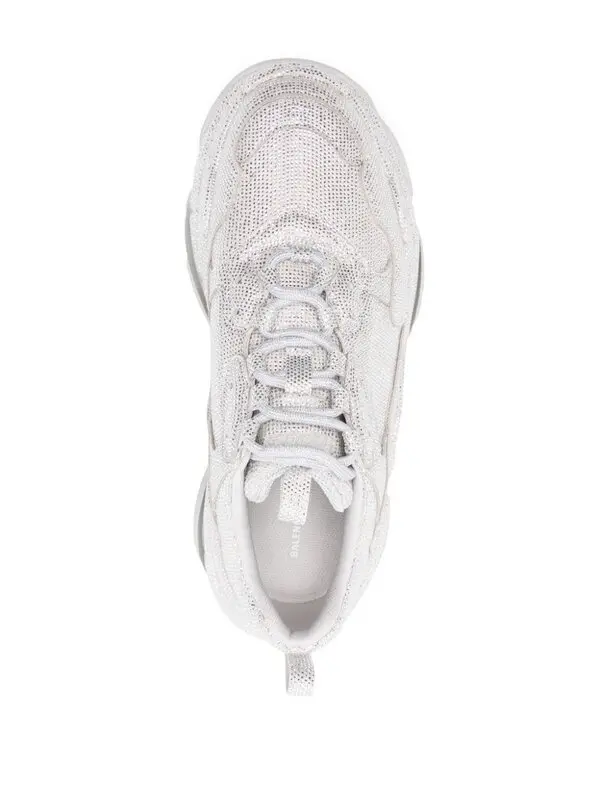 Balenciaga Triple S Sneakers - Silver
