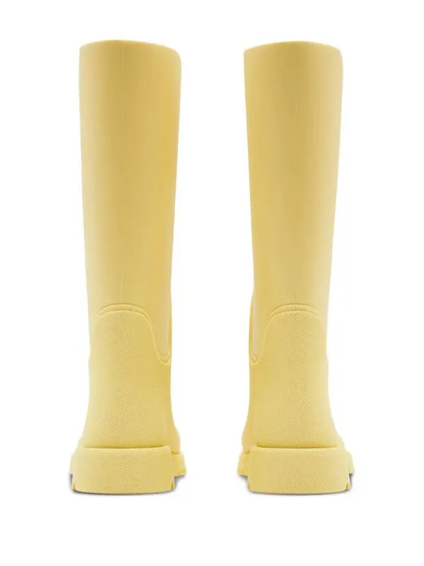 Burberry Marsh Rain Boots - Neutrals