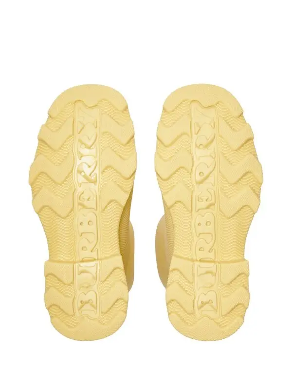 Burberry Marsh Rain Boots - Neutrals
