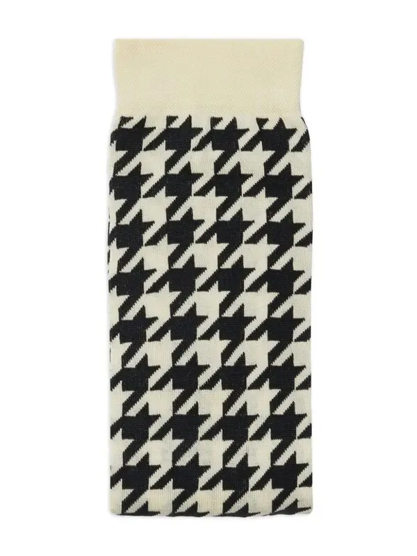 Burberry Herringbone Print Tights