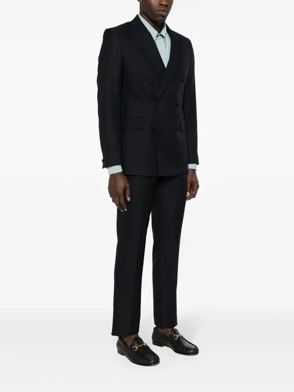FURSAC Double-breasted Faille Wool Tuxedo