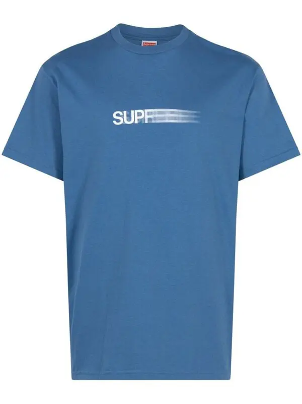 Supreme Motion Logo Ss23 Faded T-shirt - Blue